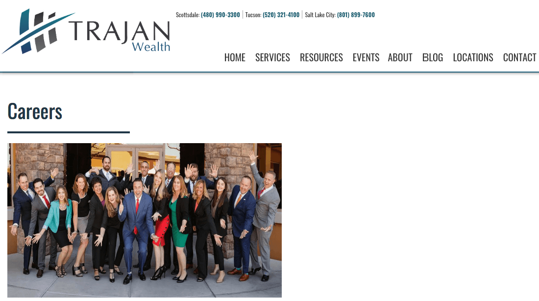 Job Listings - Trajan Wealth LLC Jobs